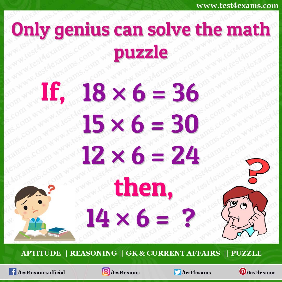 Only genius can solve the math puzzle | Math Puzzle | Test 4 Exams Only genius can solve the math puzzle | Math Puzzle | Test 4 Exams